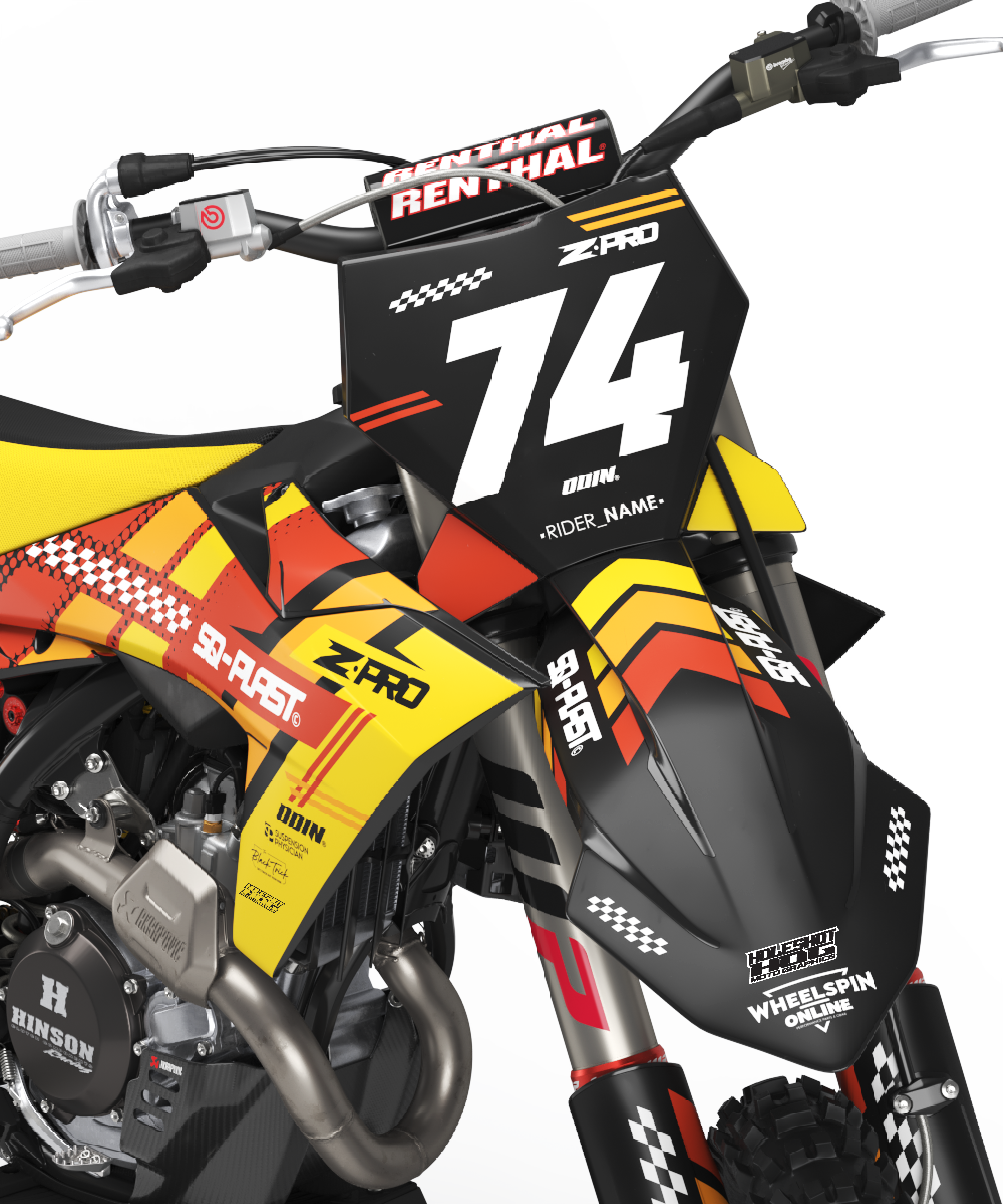 SASS – Holeshot Hog Moto Graphics